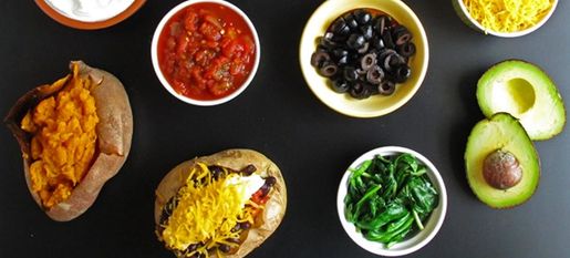 Fresh and Quick Loaded Potato Bar at Jacked! Potato