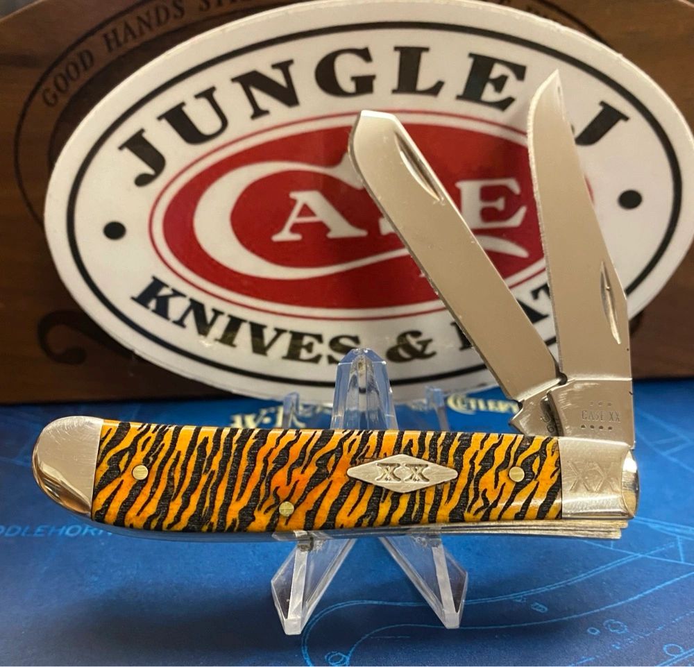 Case Tiger Stripe Mini Trapper Knife (6207 SS) 1 of 500 Limited Edition ...