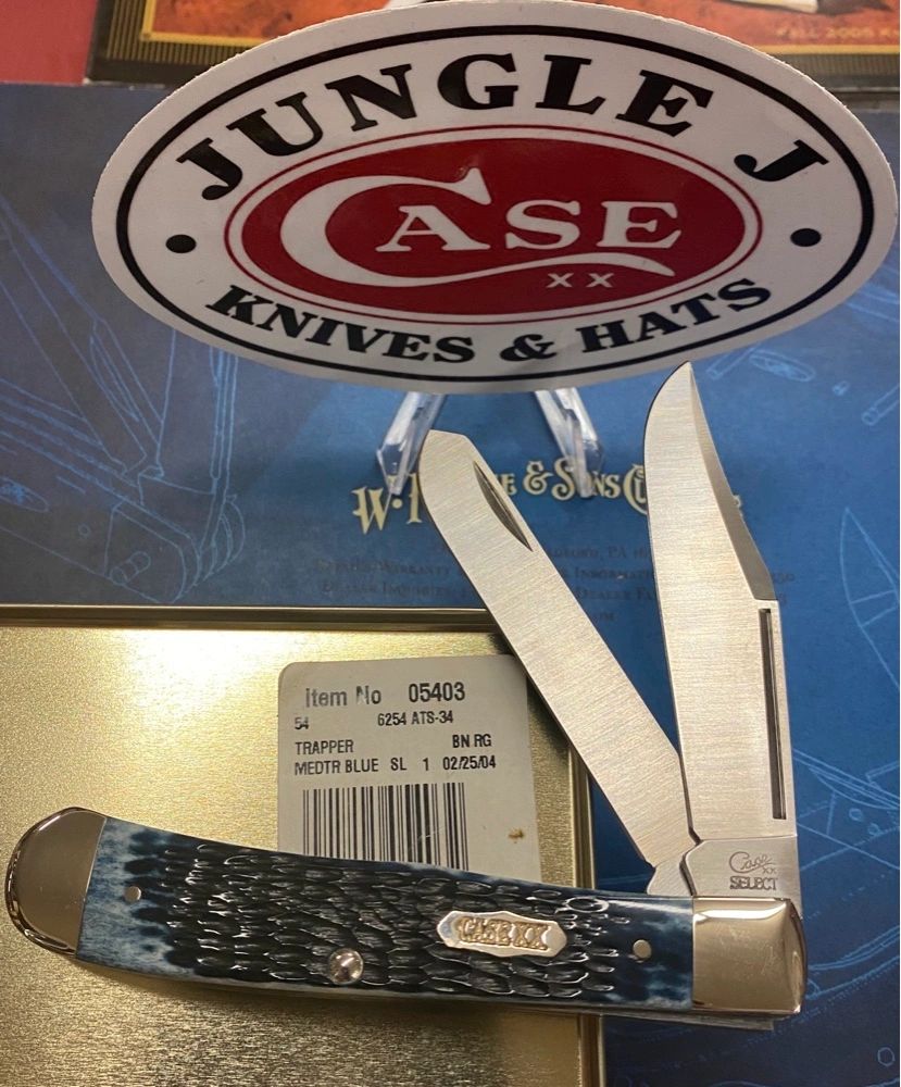 Case Select Trapper Knife (6254 ATS – 34) with ATS-34 Steel ...