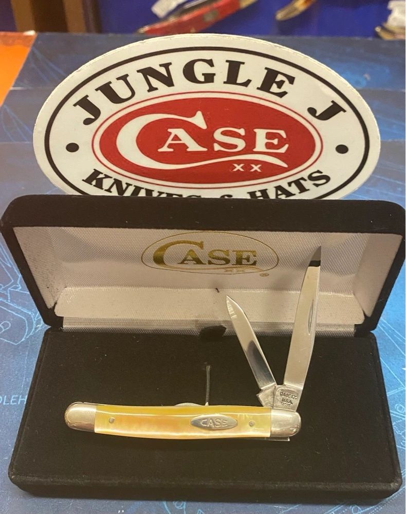 Case Gold Lip Mother of Pearl Small Jack Knife Custom Year 1975