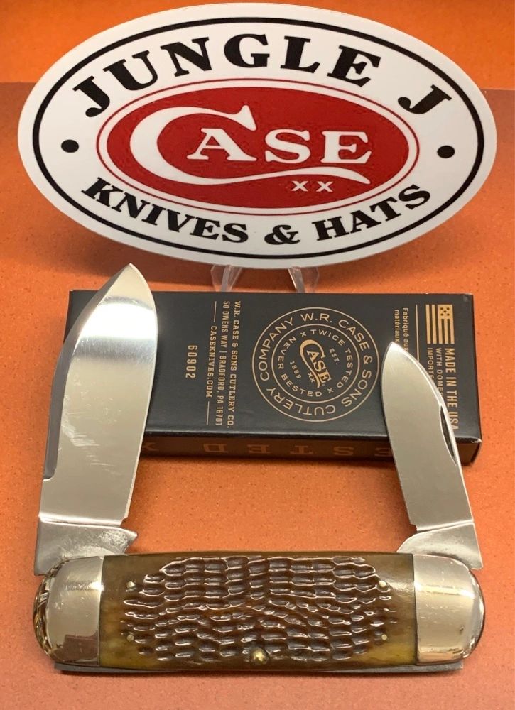 Case Sunfish / Elephant Toe Knife 1920 - 1940 Pattern # 6250 Green Bone