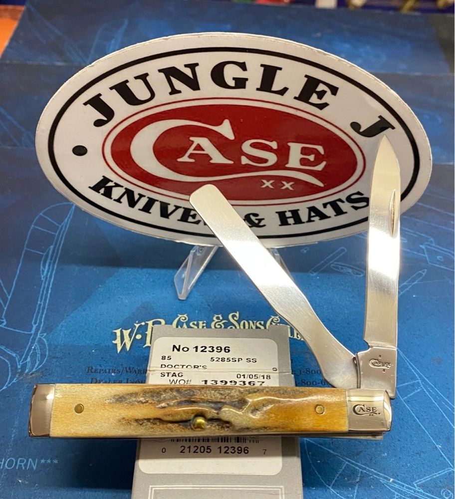 Case Prime Stag Doctor’s Knife (5285SP SS) Case 2018 Vault Knife Item ...
