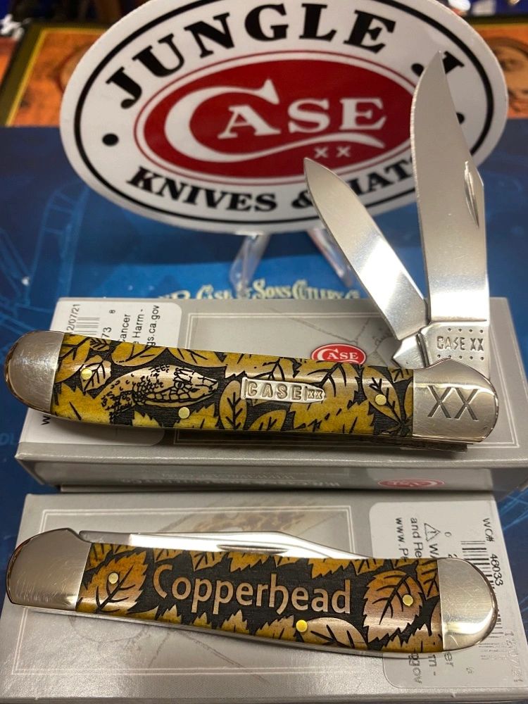 Case Copperhead Knife (6249 SS) 1 of 300 “Copperhead” “Snake” Antique ...