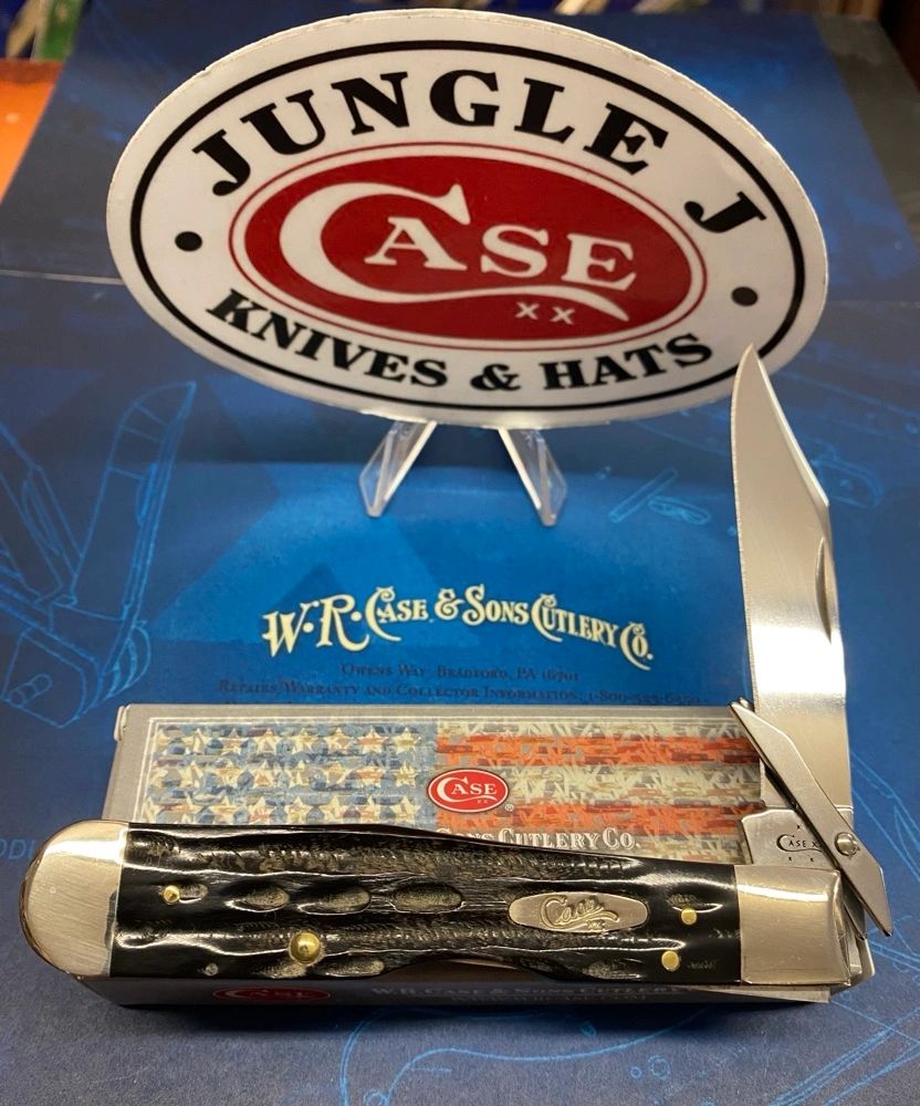 Case Cheetah Knife (BH111 1/2L SS) Buffalo Horn Item No. 65013 Year 2017