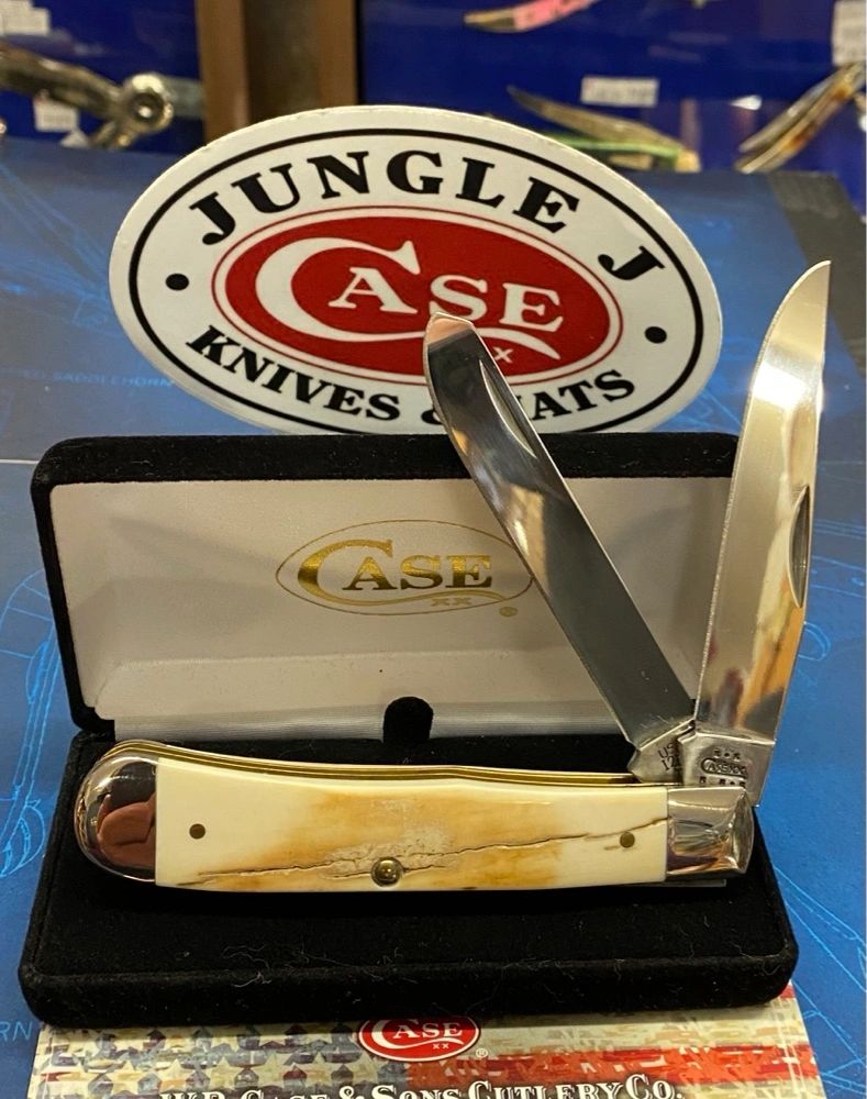 Case Mammoth Ivory Trapper Knife (I254 SS) Year 2003
