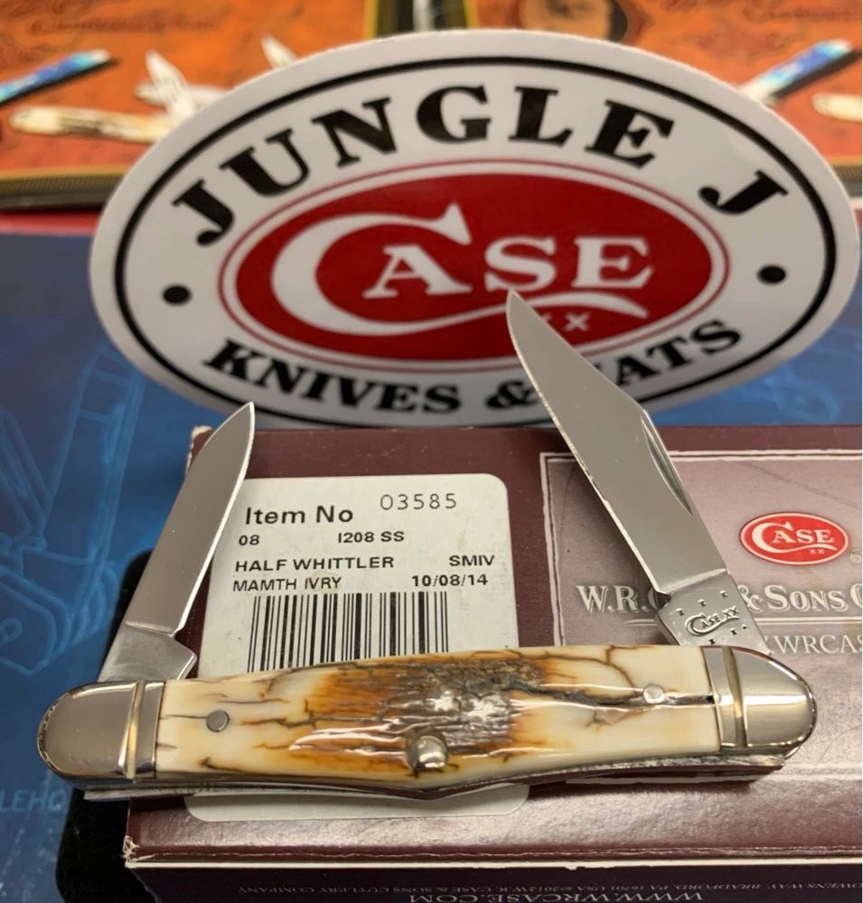Case Mammoth Ivory Whittler Knife (I208 SS) Item No. 03585 Year 2014