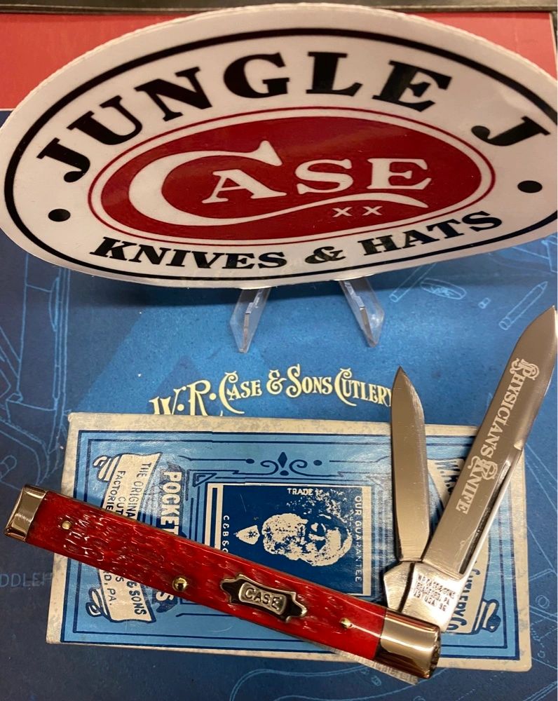Case Doctor’s Knife (62085) “Physician’s Knife” Red Bone - Case Classic ...