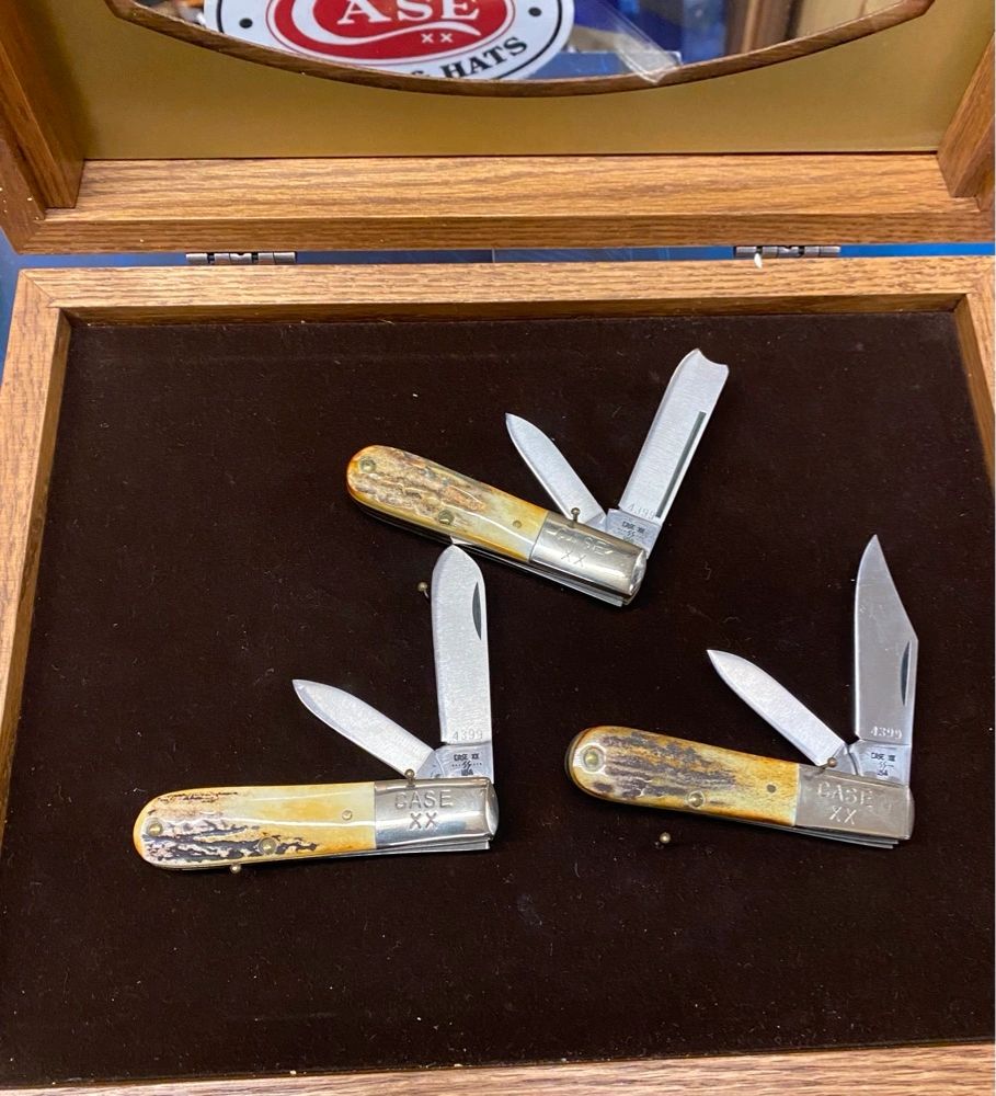 Case Stag Barlow Knives (52009, 52009 RAZ, 52009 1/2 SSP) Set of 3 ...