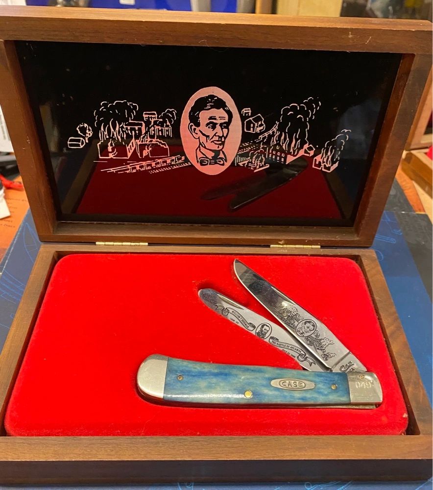 Case Limited Edition “The Civil War Battle of Atlanta” Trapper Knife ...