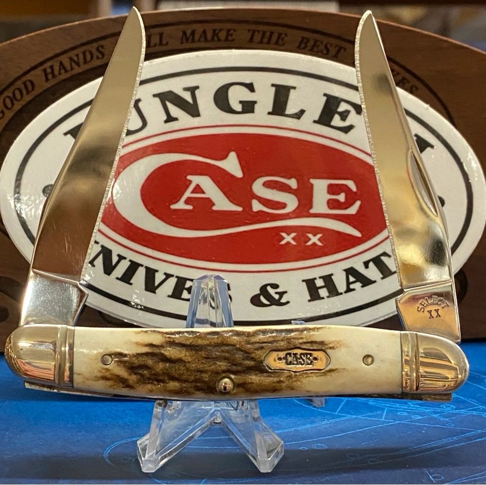 Case Muskrat Knife (MUSKRAT SS) Select Series 1 of 350 Elk Horn Item No ...