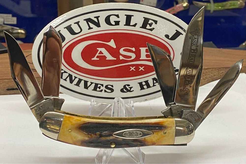 Case Stag Sowbelly Knife (55039 SS) 5 Blade Classic Year 1993