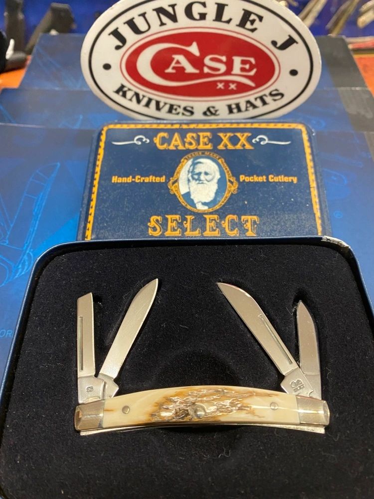 Case Mammoth Ivory Congress Knife (I468 SS) Select 1 of 350 Small ...