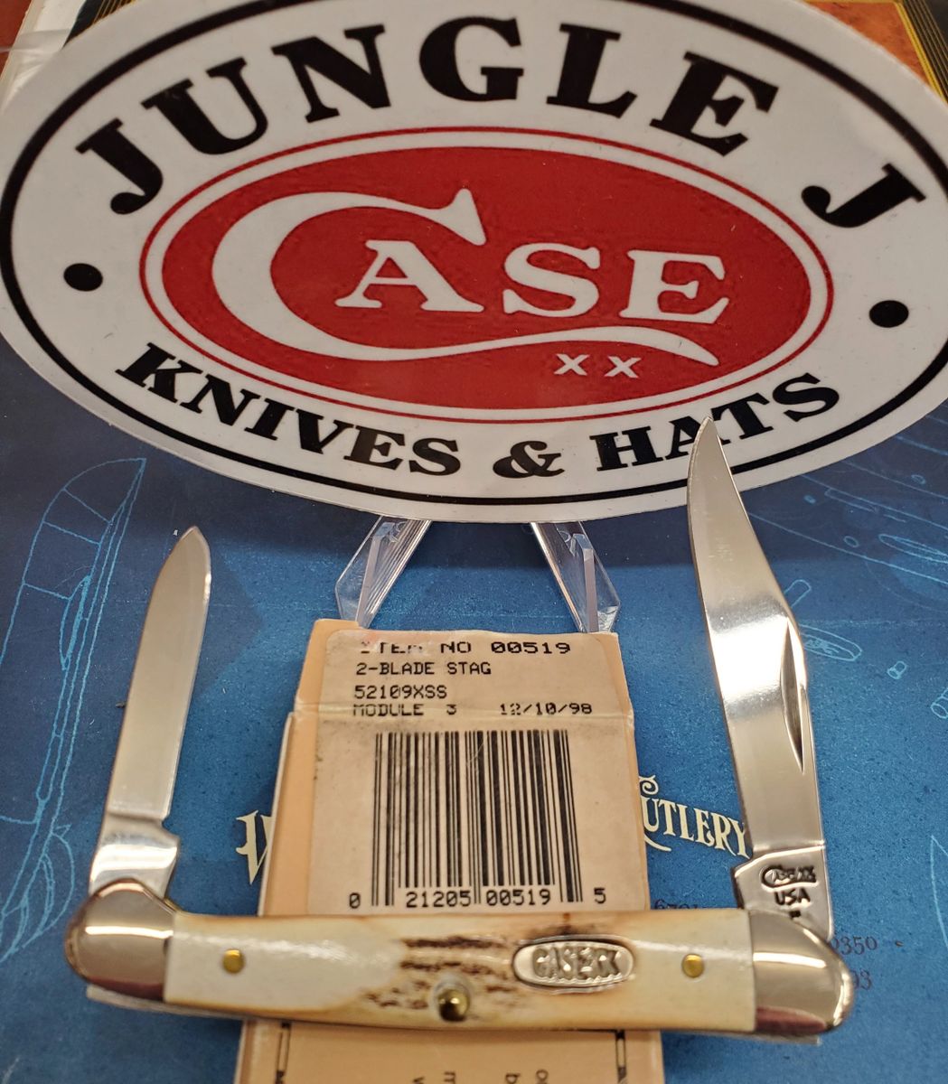 Case Stag Mini Copperhead Knife (52109X SS) Item No.00519 Year 1998