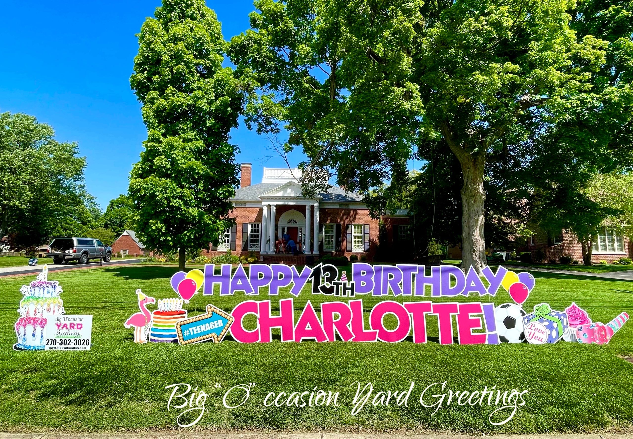 Big Occasion Yard Greetings - Yard Signs, Yard Cards