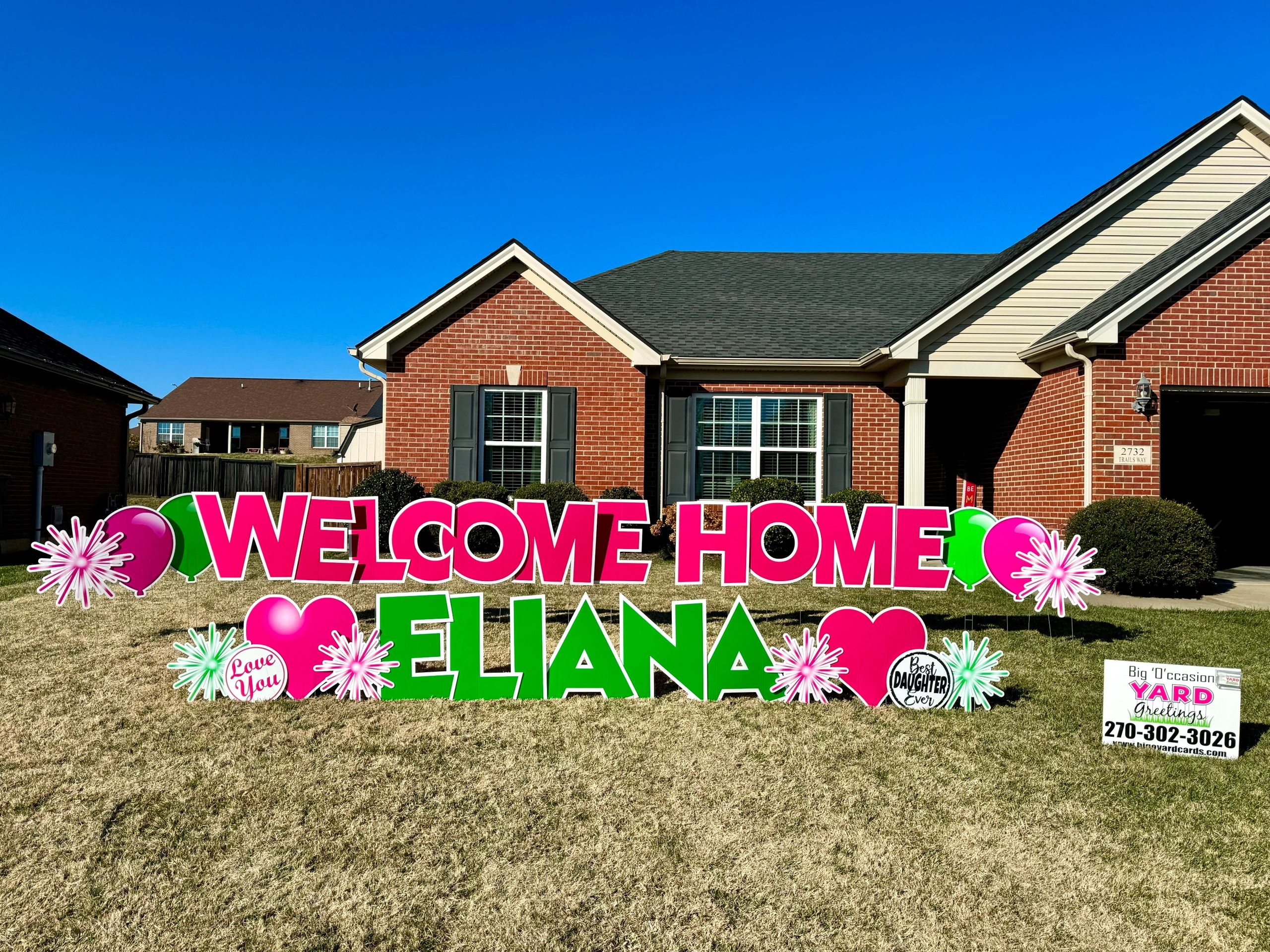 Big Occasion Yard Greetings - Yard Signs, Yard Cards