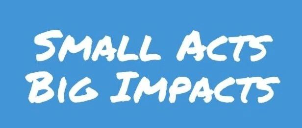 SMALL ACTS WITH BIG IMPACTS