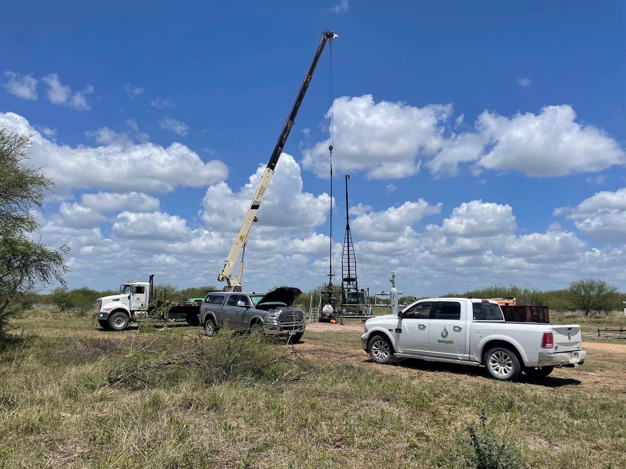 INDEPTH PRODUCTION / SPECTRAL NOISE LOG - CHANNEL FINDER SURVEY