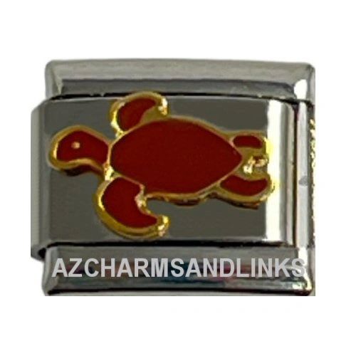 Sea Turtle Italian Charm Link