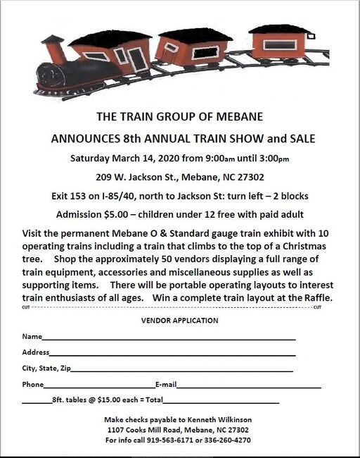 Train Show | The Mebane Train Display