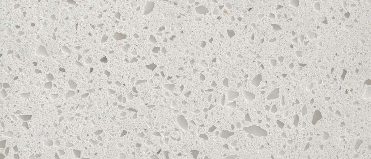 ICED WHITE QUARTZ 2CM PRE-FABRICATED 112"x 26"
