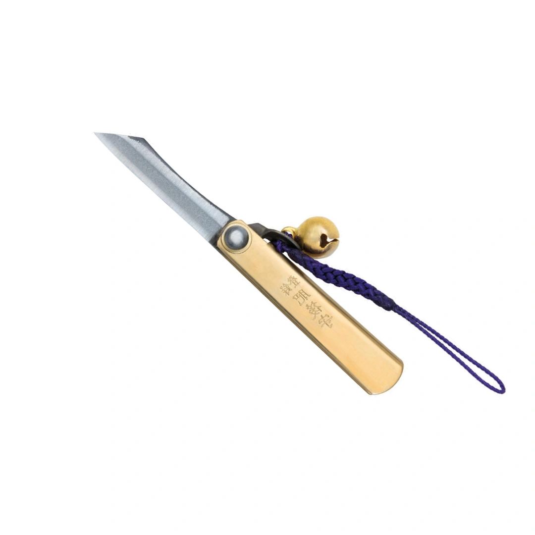 Mini Higonokami with Bell Japanese Folding Knife