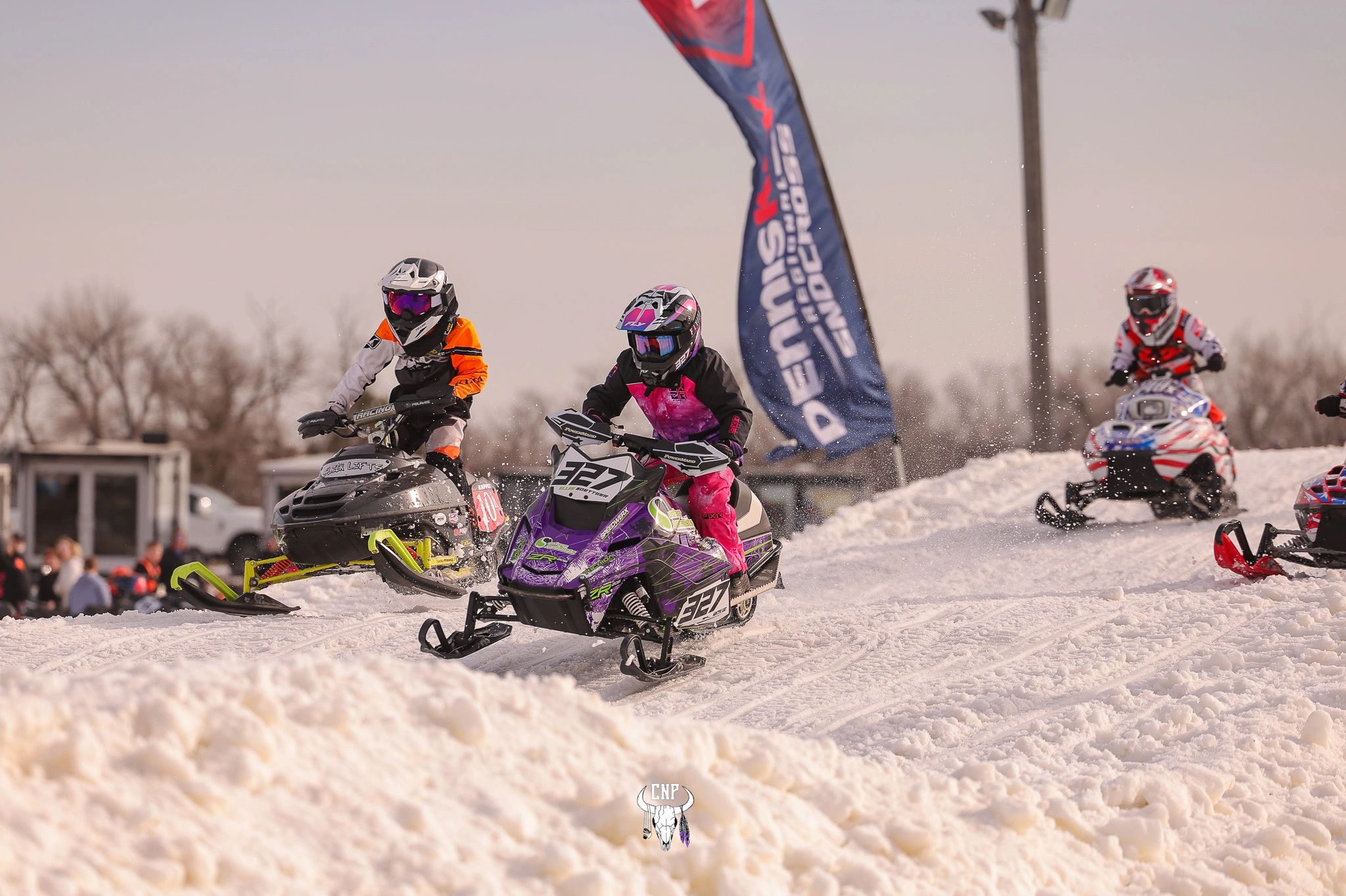 Youth Snowmobile Racing - Two Eighty Six Sno Series