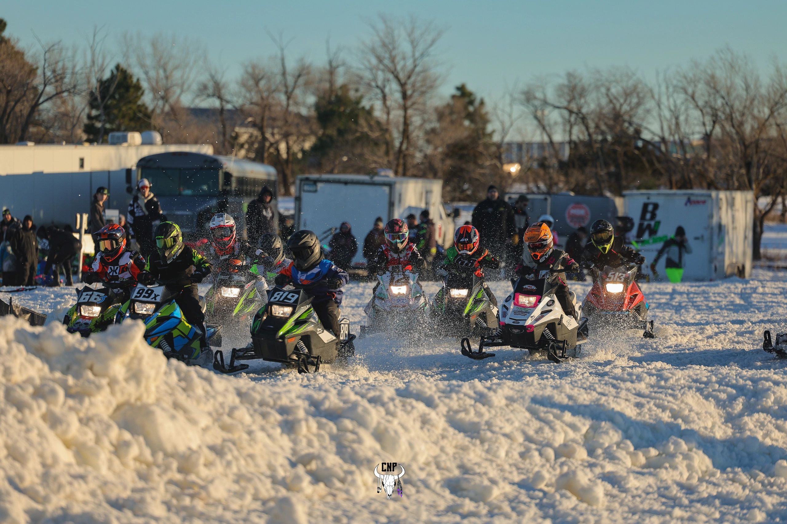 Youth Snowmobile Racing - Two Eighty Six Sno Series