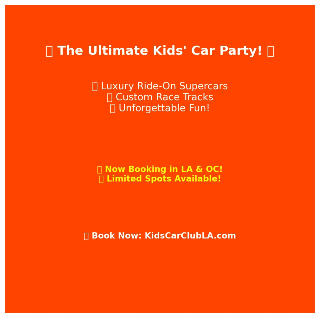 The Ultimate Guide to Planning a Kids' Car-Themed Party