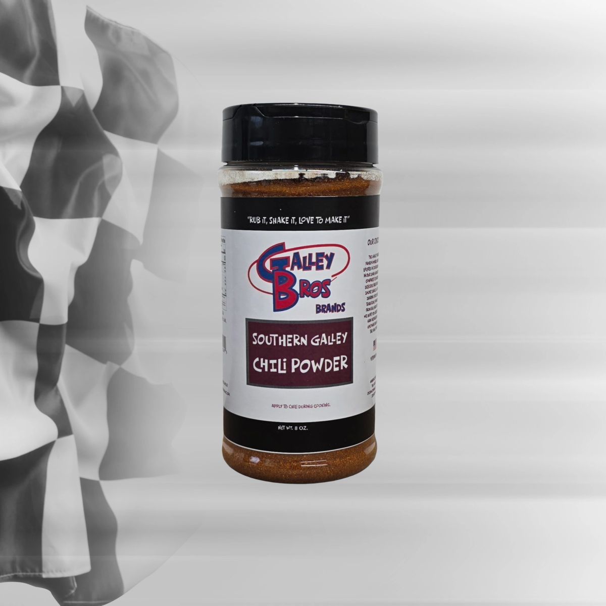 Big Galley, The Galley Chili Powder, (Low Sodium) (No MSG) 16 OZ Shaker ...