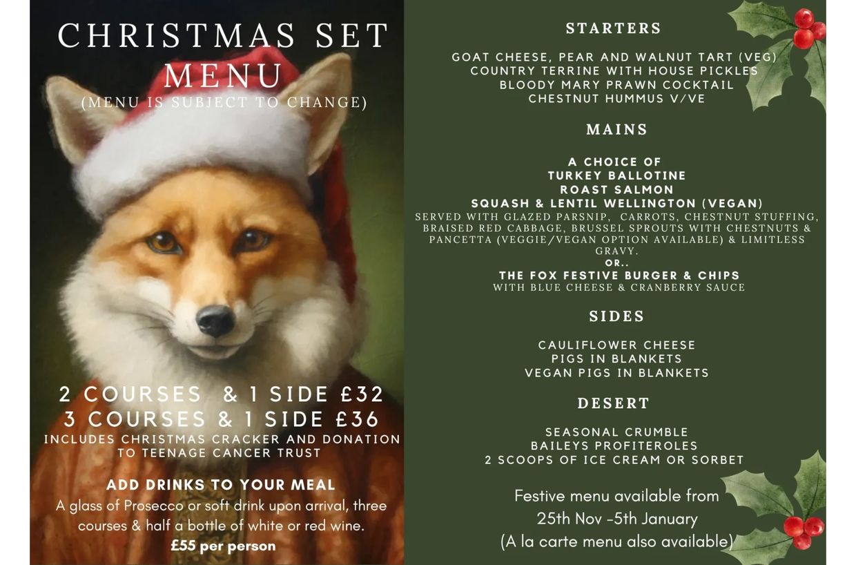 Experience Fine Dining at The Fox Gastropub