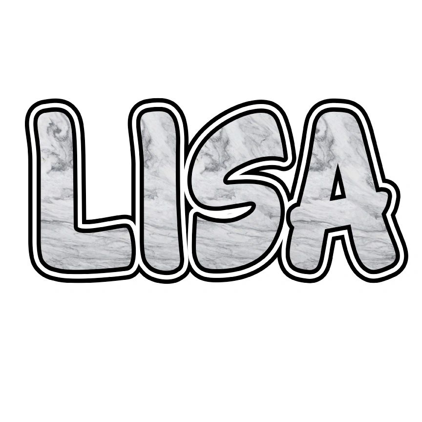 Bubble Nameplate Cling Sticker