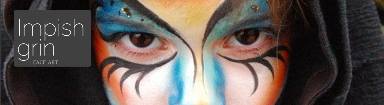 Impish Grin Face Art