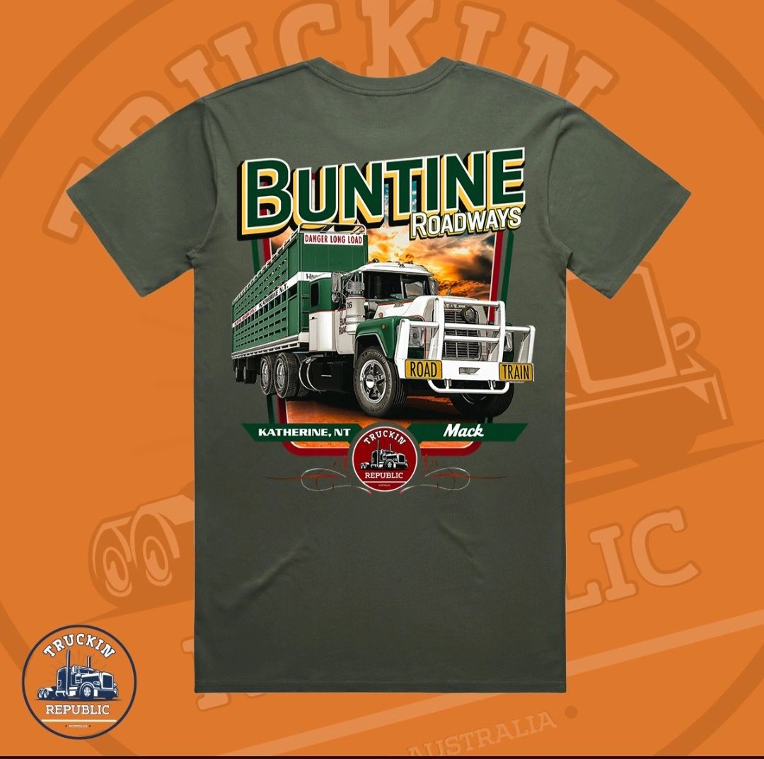 Buntine Roadways R600 Mack Tee