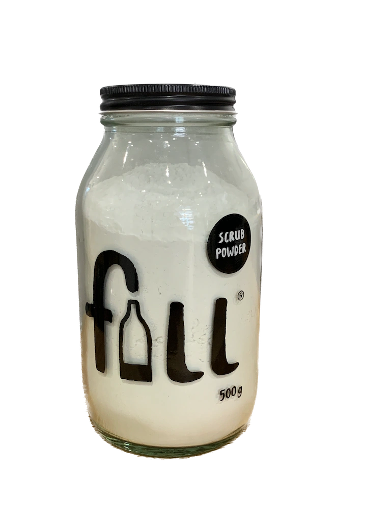 Fill Scrub Powder 500g glass jar