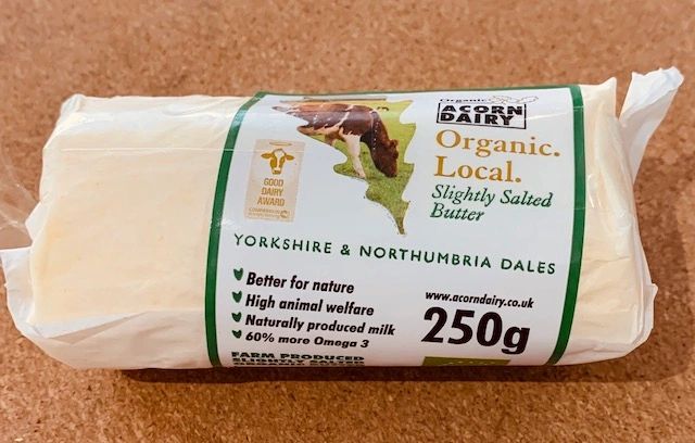 Organic Slightly Salted Butter - 250g