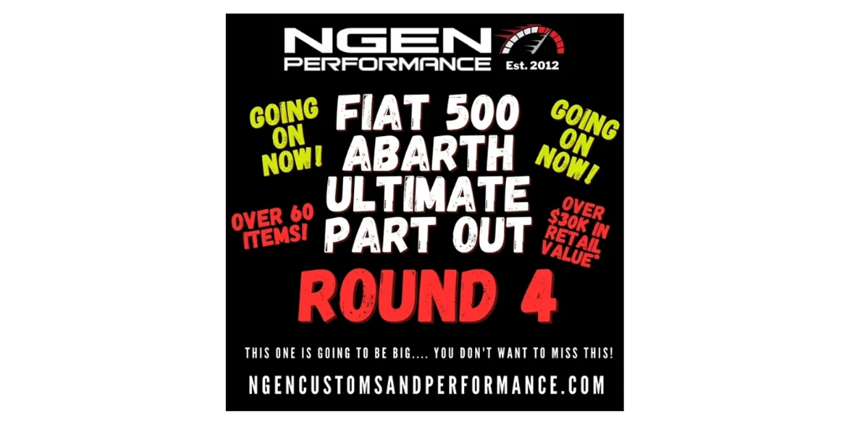 NGEN Customs & Performance - Abarth, Fiat, Performance Parts