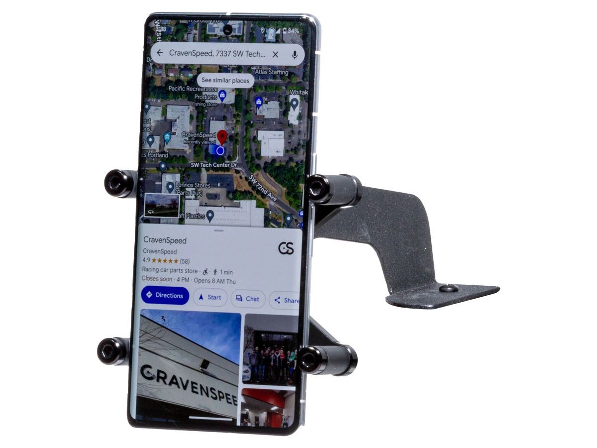 Cravenspeed Gemini Phone Mount w/ Scissor Base (2019-2024 Ram 1500 DT)