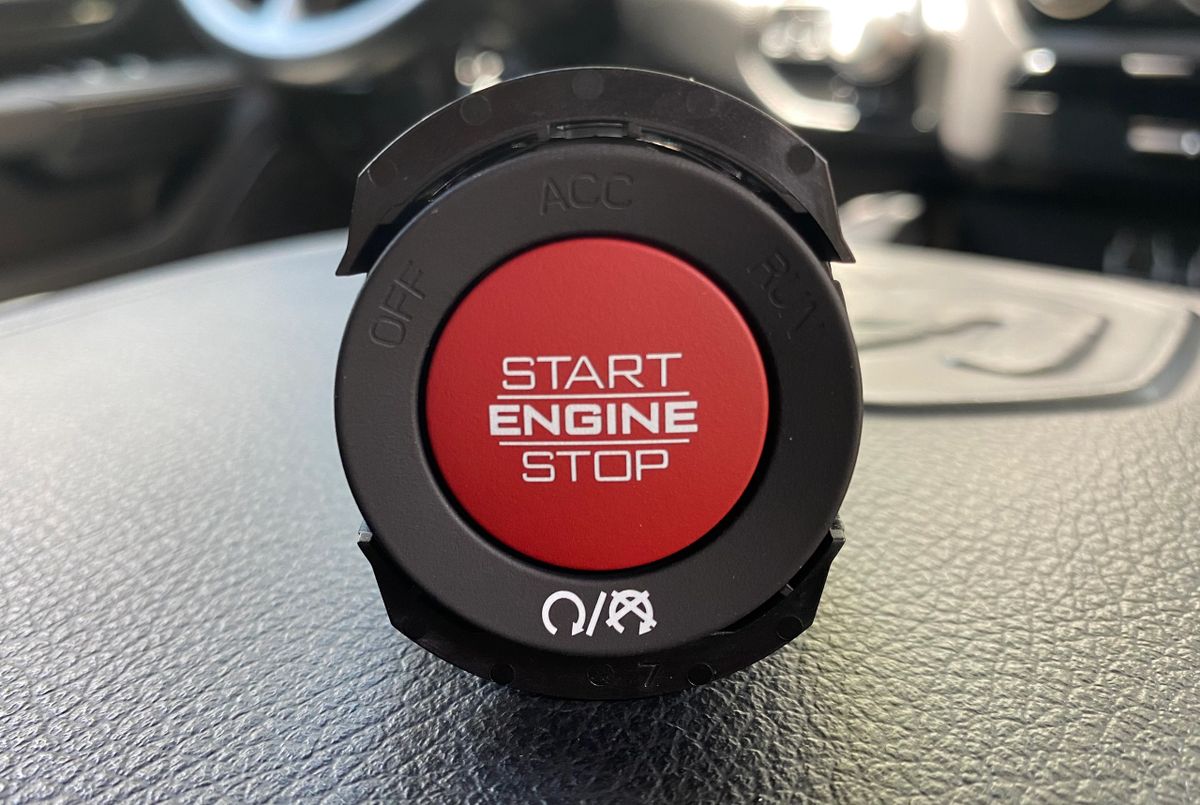 Mopar Red "TRX" Style Ignition Switch (68453905AA) - (2019+ Ram 1500 ...