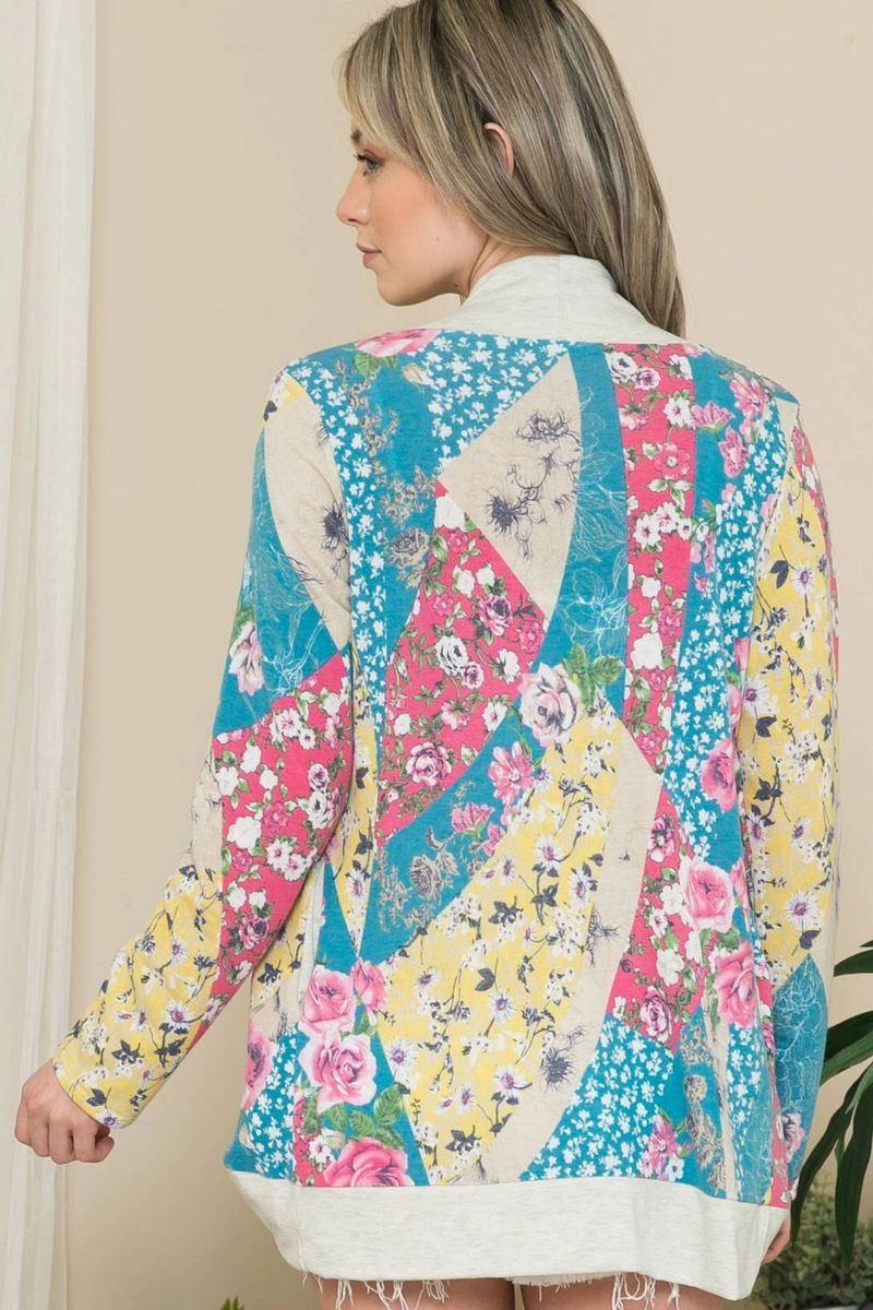 Patchwork Cardigan