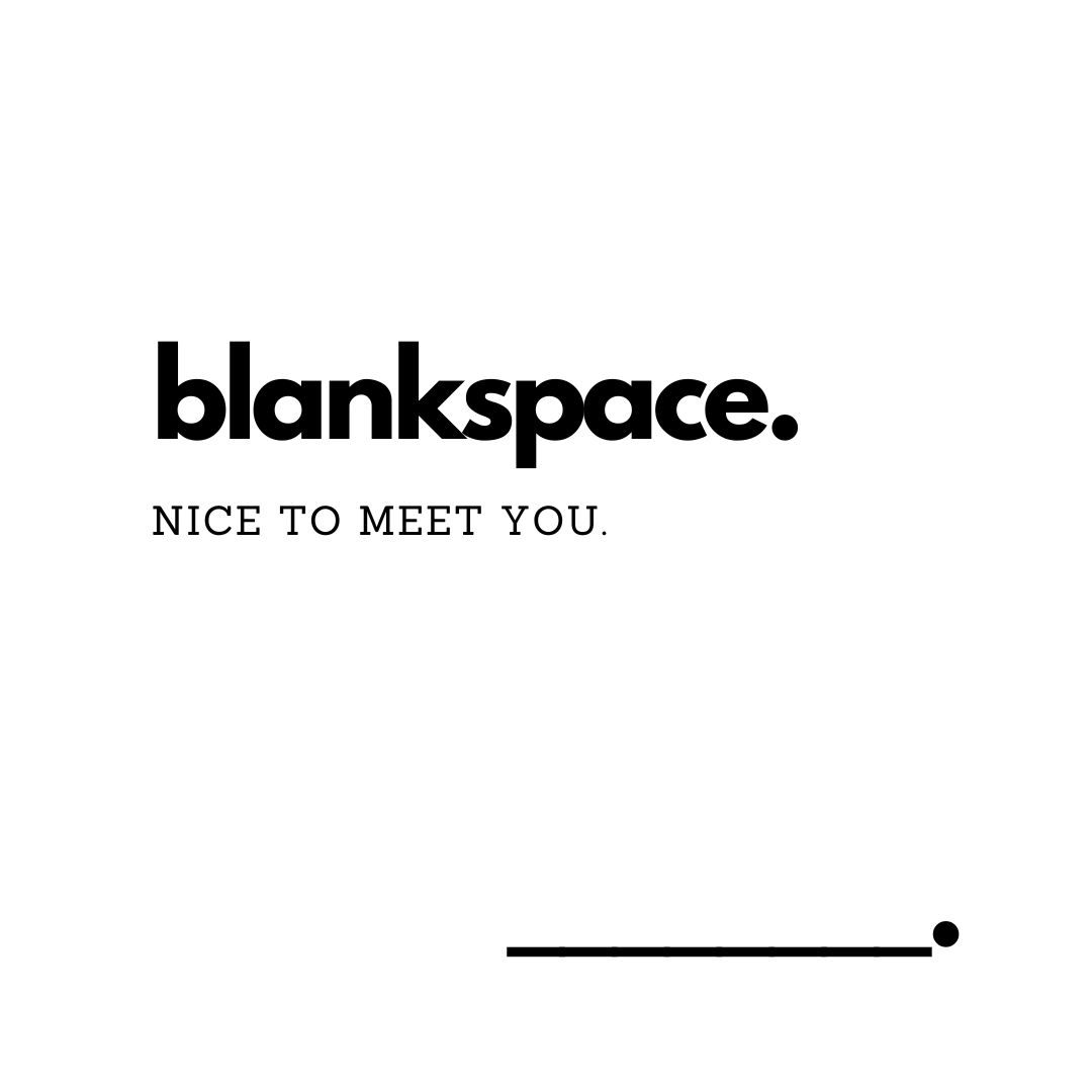 blankspace.