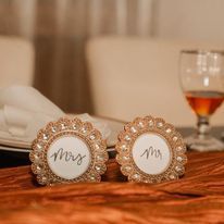 Gold Table Signs