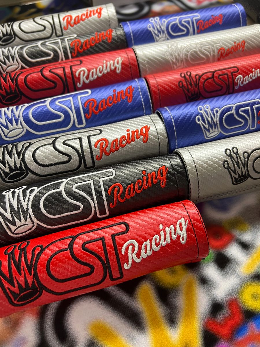 CST Racing 7" bar pad (large Logo)
