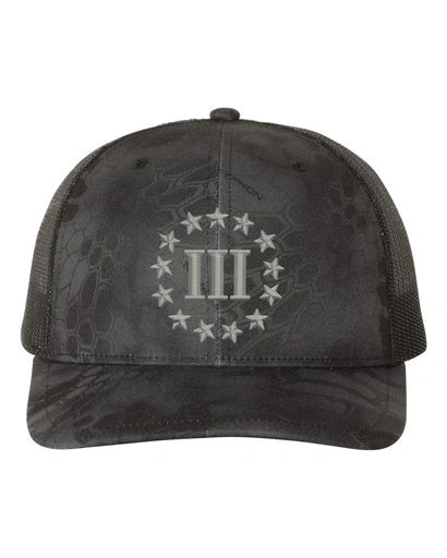 Three Percenter Richardson - Kryptek Snapback Trucker Cap