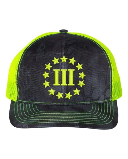 Three Percenter Richardson - Kryptek Snapback Trucker Cap