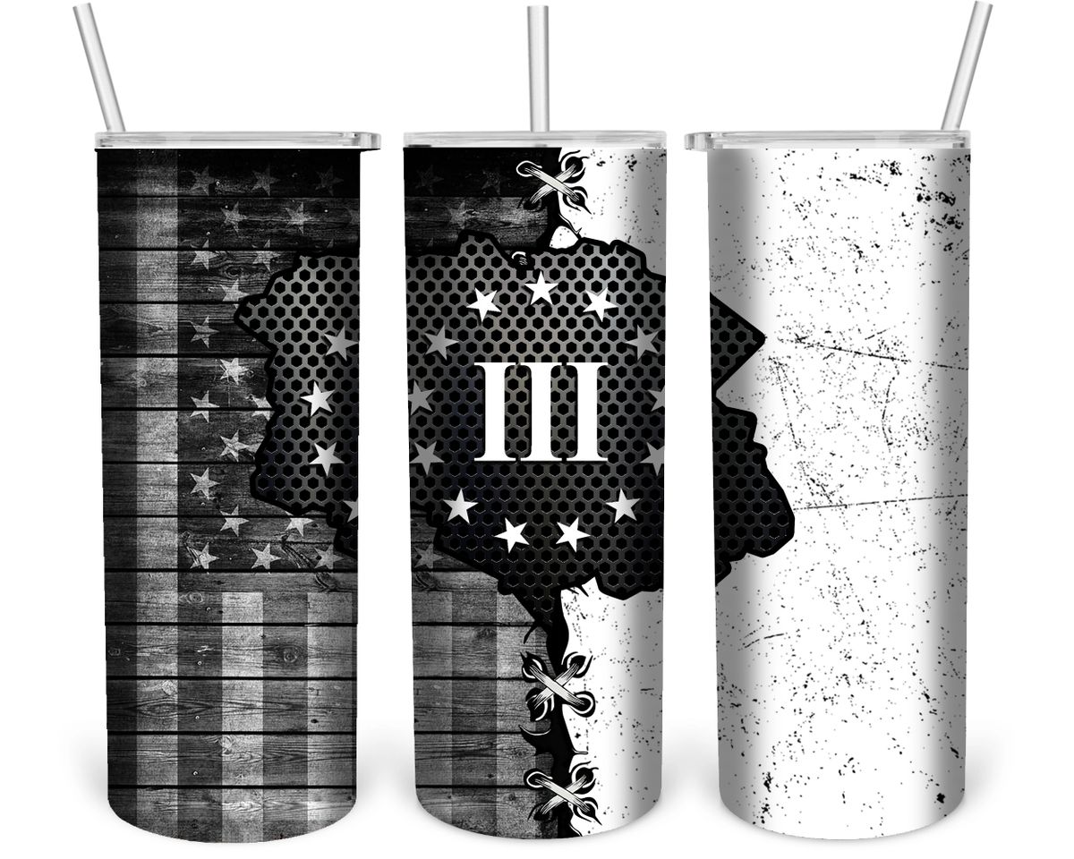 Three Percenter Tumbler