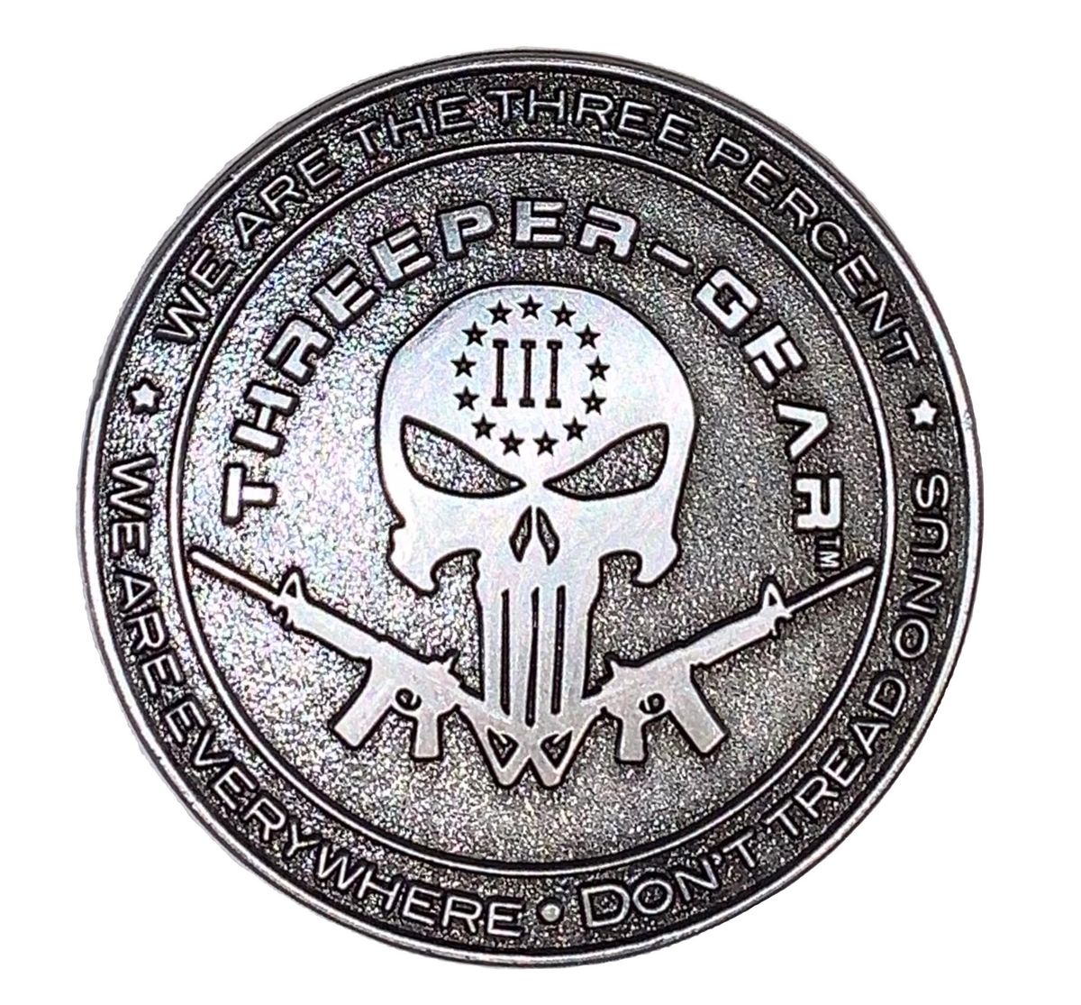 Threeper-Gear Challenge Coin