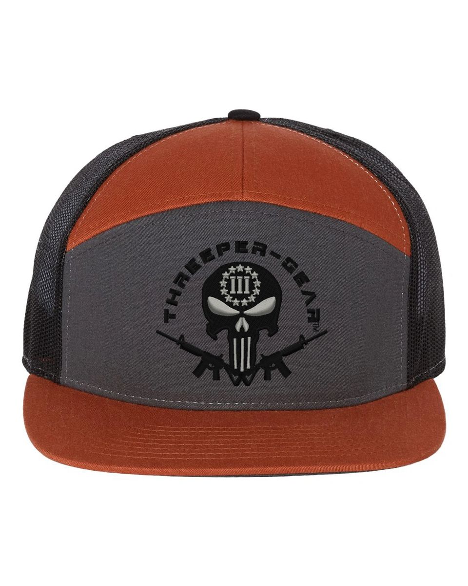 Threeper-Gear™ Richardson 168 Tan-Charcoal Cap