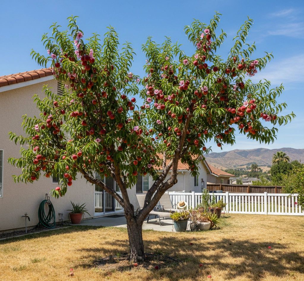 Red Baron Peach Tree: Chula Vista’s Fiery Champion of Flavor