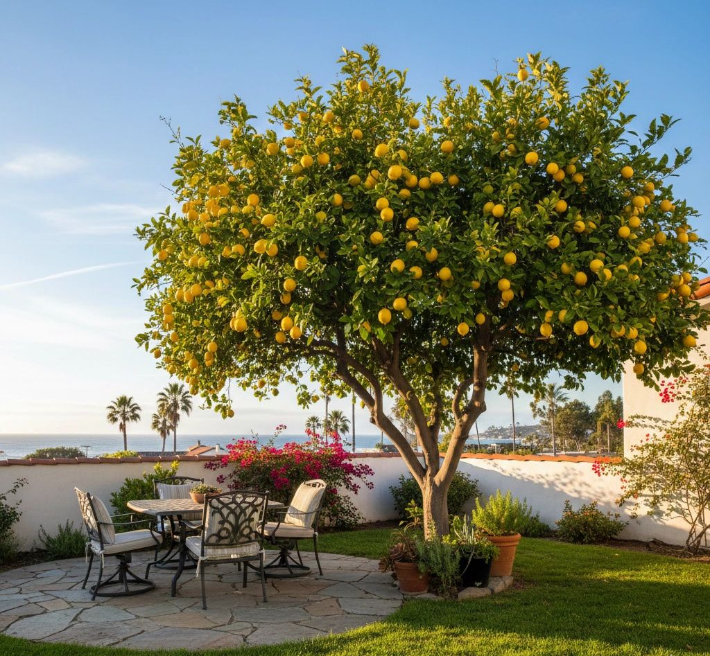 Femminello Lemon Tree: Coronado’s Coastal Citrus Champion ️