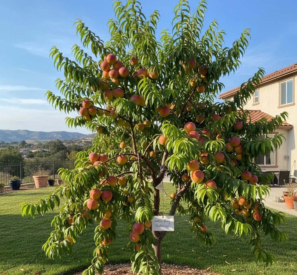 Sauzee King Nectarine Tree: The Royal Choice for Poway, CA